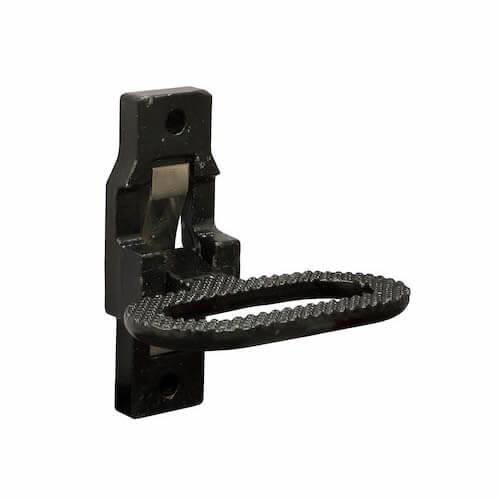 Safety Folding Foot/Step - Black Powder Coated - UD Trailer Parts & Supply